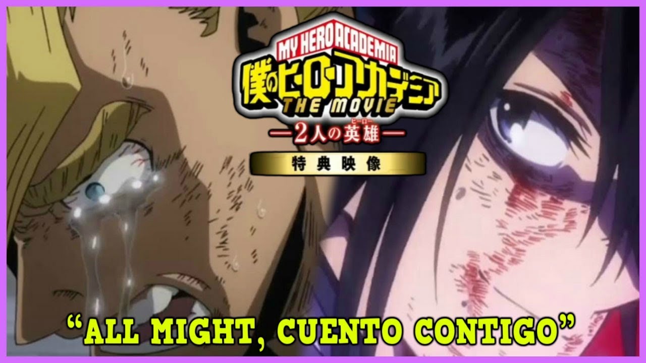 ¡EL ORIGEN DEL SÍMBOLO DE LA PAZ! / Boku no Hero Academia OVA: All ...