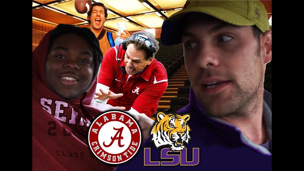 LSU vs BAMA - Waterboy Interrupts Class 2019 - YouTube