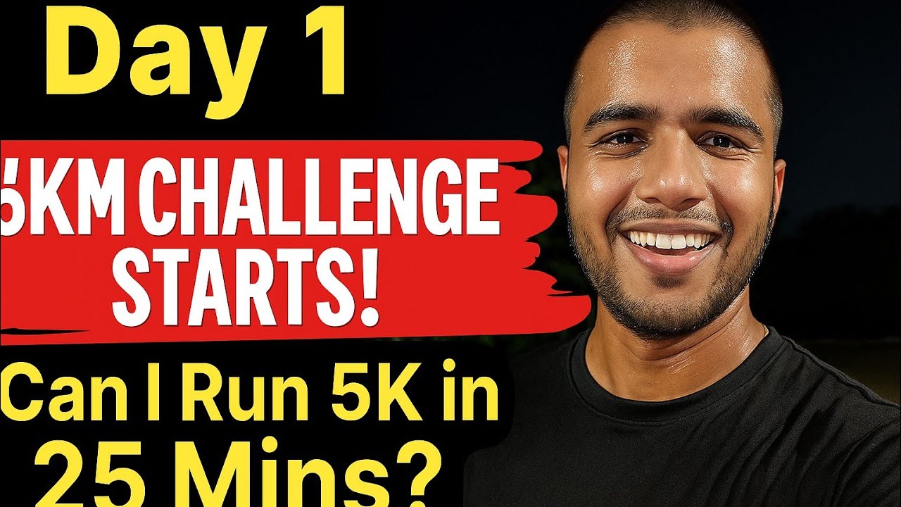 5Km Running Challenge 🏃🏻‍♂️ - YouTube