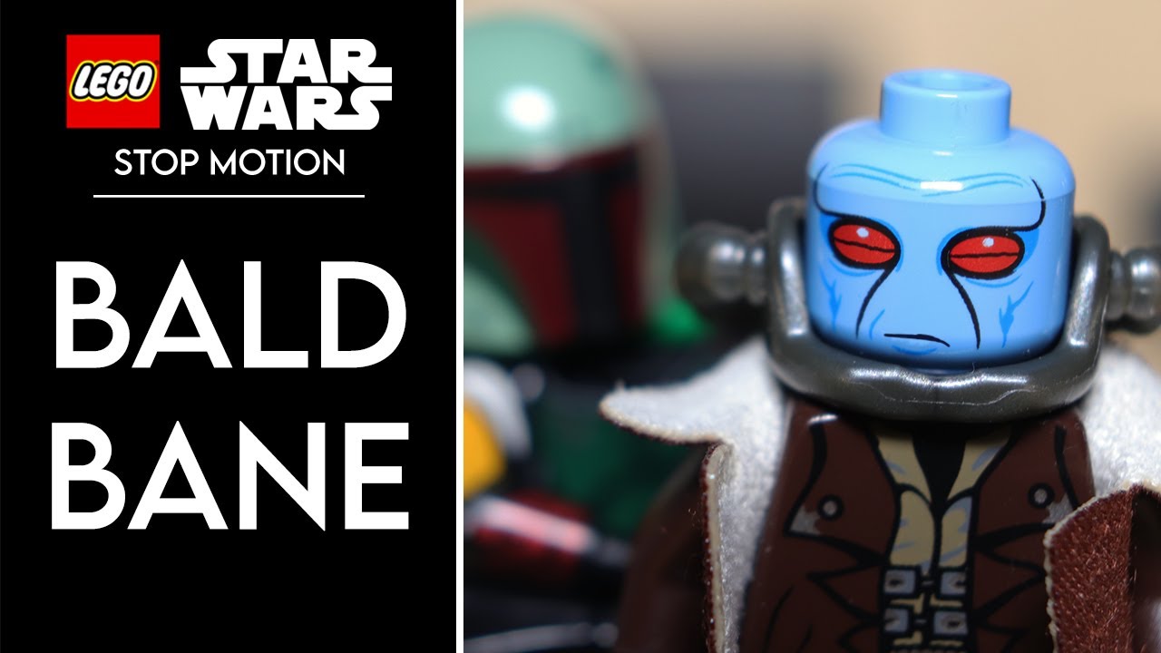 Bald Cad Bane - LEGO Star Wars Stop Motion - YouTube