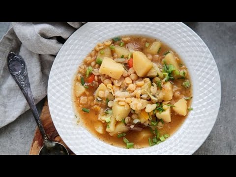 SUPER TANIA Zupa GROCHÓWKA bardzo łatwa i szybka #przepis #veganfood # ...