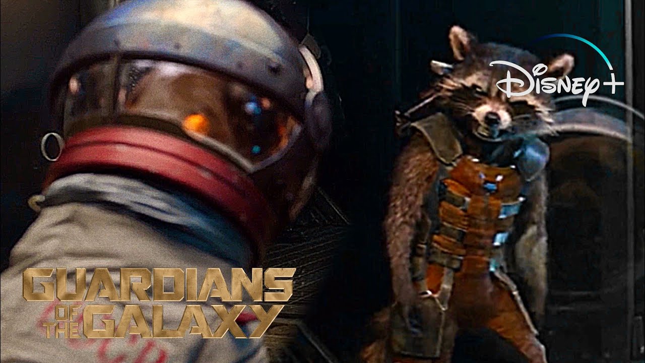 Guardians Of The Galaxy | Cosmo The Space-dog’s First Appearance Scene ...