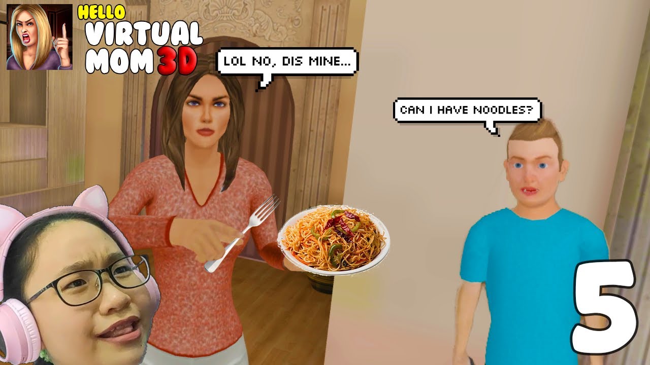Hello Virtual Mom 3D - Gameplay Walkthrough Part 5 - My Mom Hates Me ...