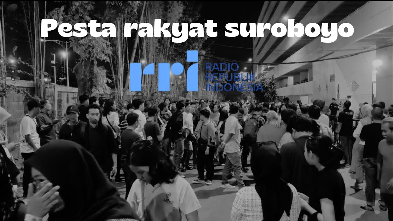 Pesta Rakyat Suroboyo, yang diselenggarakan oleh RRI (Radio Republik ...