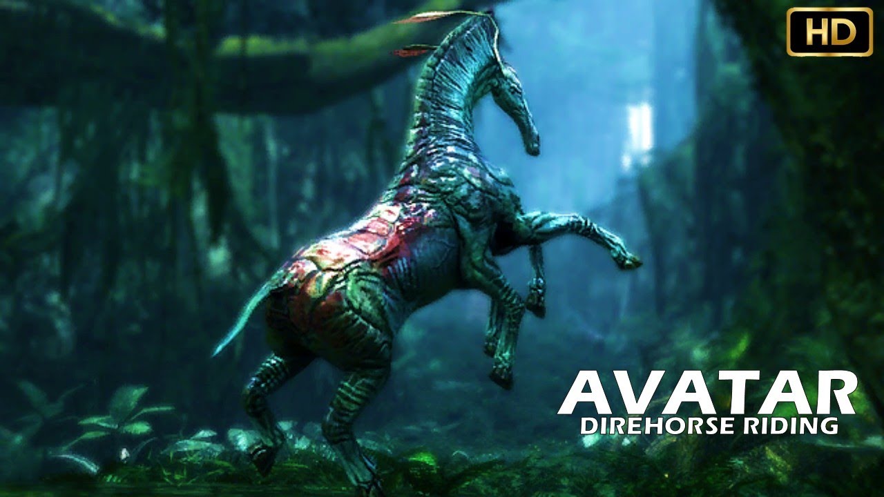 DIREHORSE RIDING - James Cameron's Avatar - The Game - YouTube