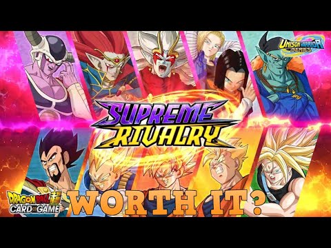 NEWEST! Dragon Ball Super Booster Box: Supreme Rivalry WORTH IT? - YouTube