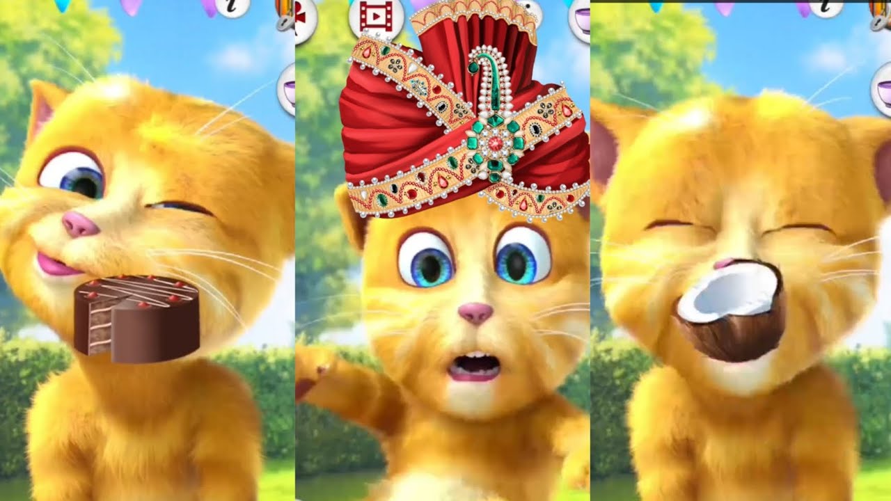 Talking ginger happy birthday celebration 🎂🎂🎉🎉🎁🎁🧨🧨🎈🎈🥦🍟🥝🌰🍑🥨🥐🍇🥭🥯🍈🍌🍔🍉🍄🕺🕺🕺🕺 ...