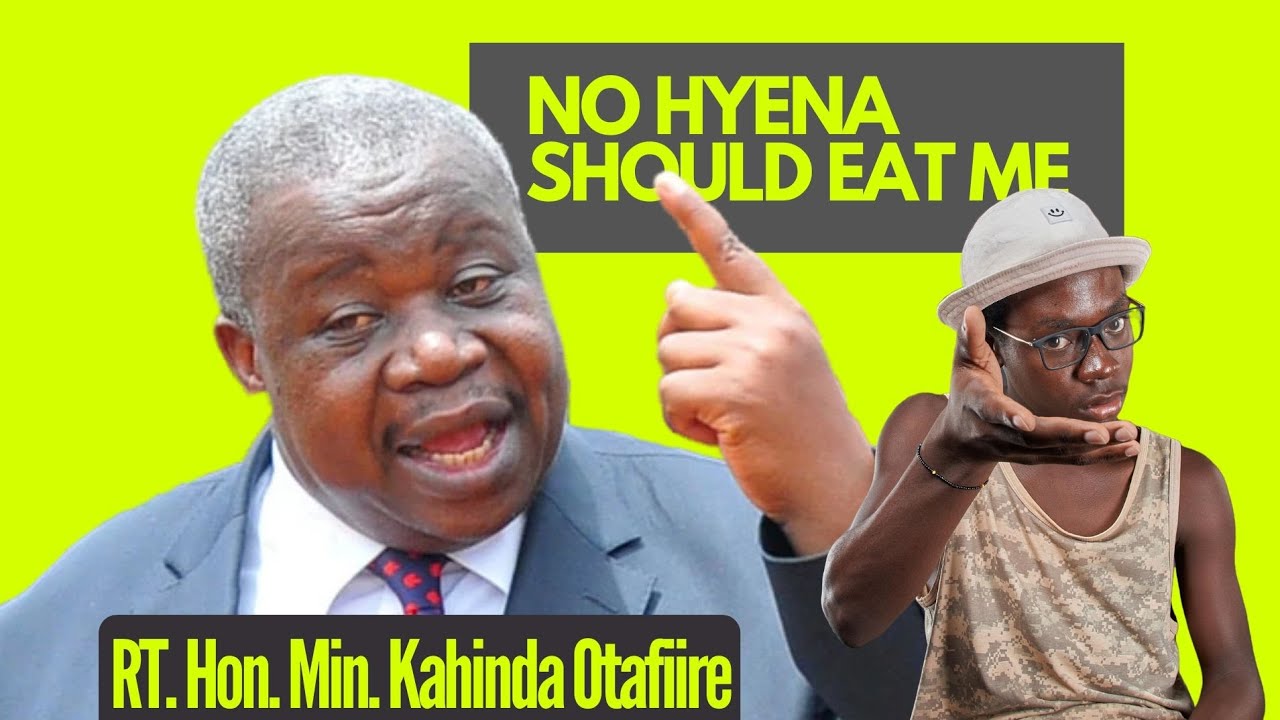 No Hyena Should Eat Me! - Maj. Gen. Kahinda Otafiire - YouTube