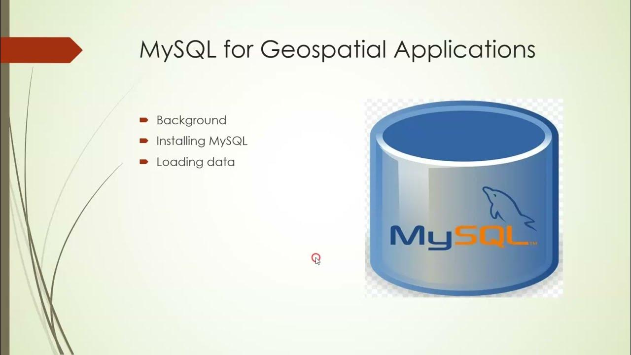 New Course and Sale! MySQL for Geospatial Applications - YouTube