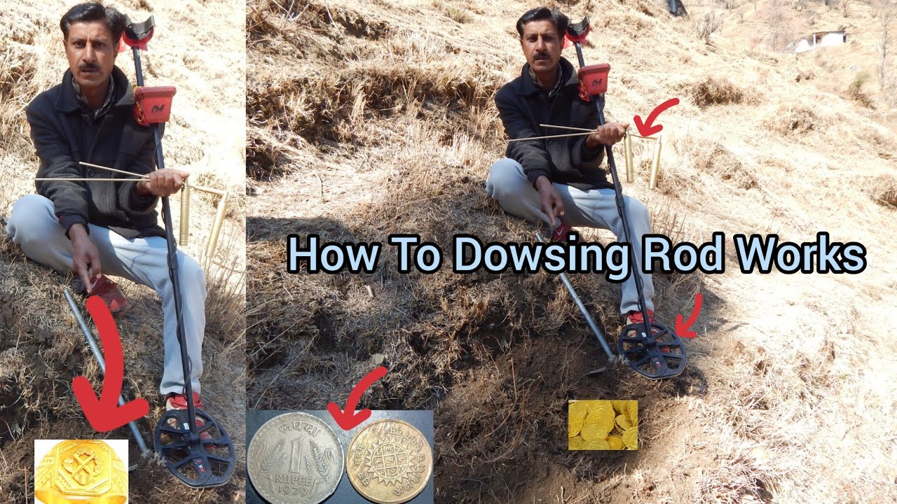 How To Dowsing Rods works|How Gold Detector Machine Works |Metal ...