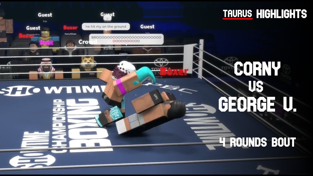 UNEXPECTED RD 3 KNOCKDOWN | Corny vs George Vasily | Taurus Boxing ...