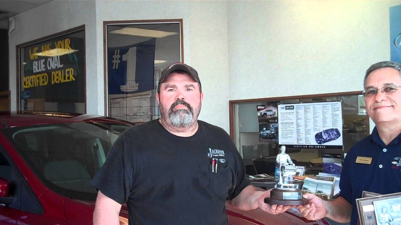 Jackson Ford in Decatur. Service Tech awarded!! - YouTube
