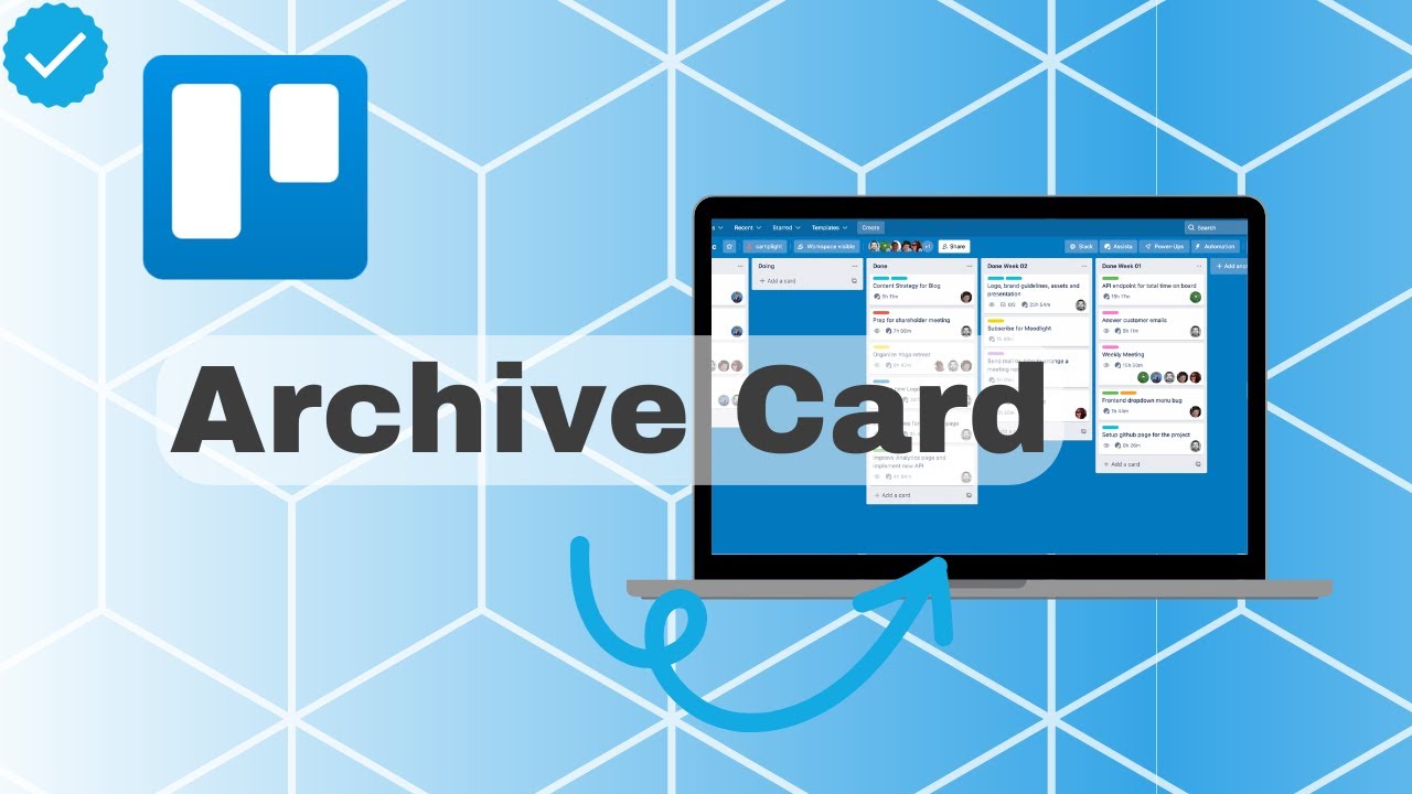 How To Archive Card On Trello? - YouTube