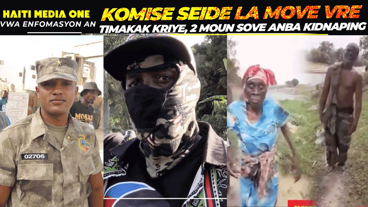 men jan komisè Seide rive tye tout solda Ti Makak Yo, misye son Rambo ...