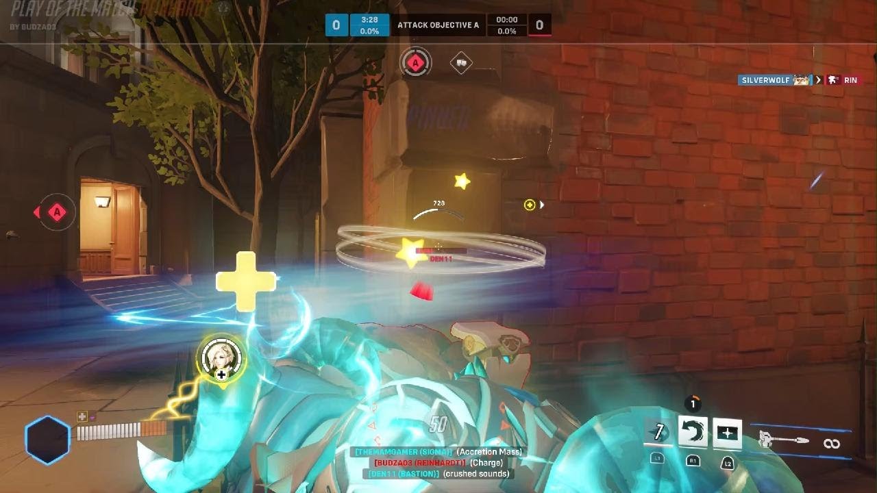 Overwatch 2 rein play of the game - YouTube