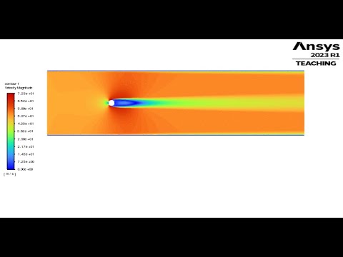 LAMINER FLOW OVER A CYLINDER| FOR 5TH SEM | ANSYS | WORKBENCH | CFD ...