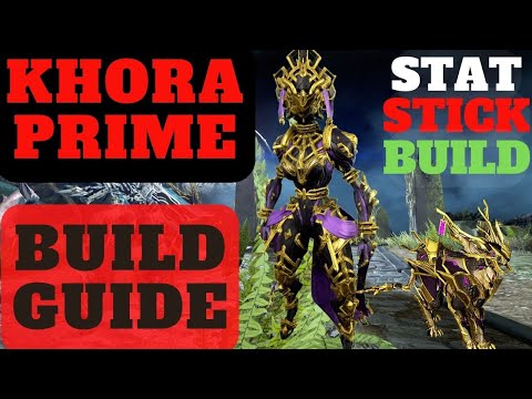 This Warframe  Khora Prime Build 2023 is INSANE