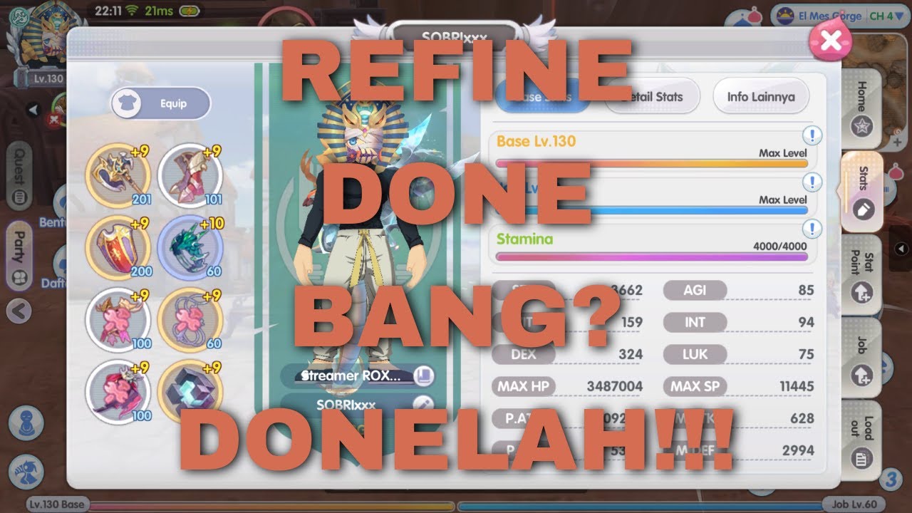 ROX - BH, GACA KARTU GOLD, BELANJA CARD OPM, ENCHANT TERBAIQ GAS FOYA ...