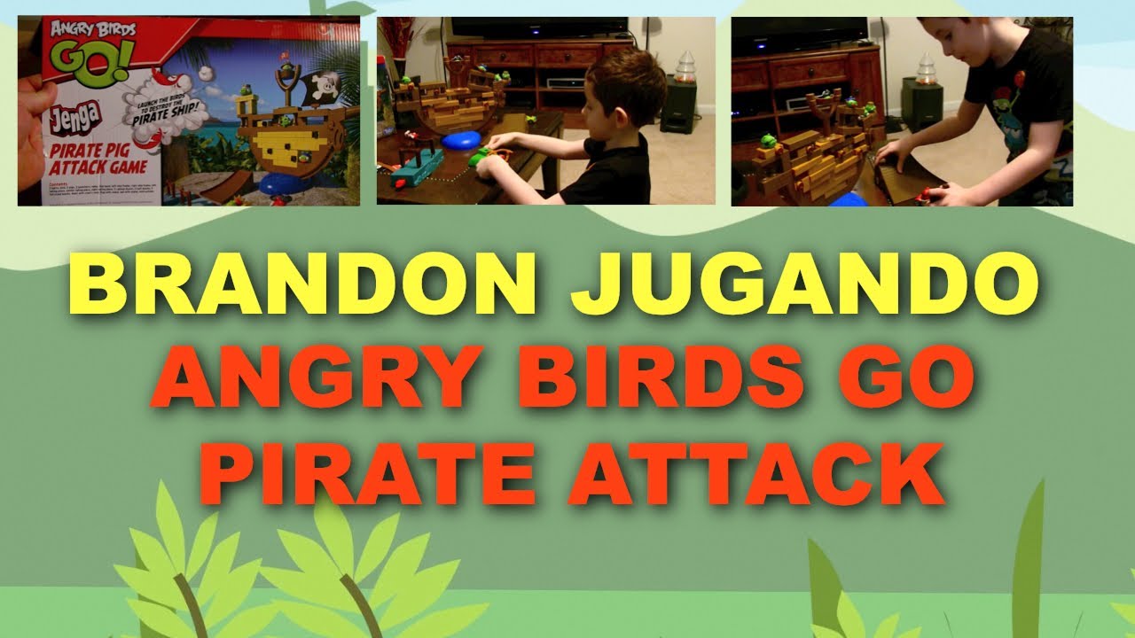 Angry Birds Go Pirate Attack Game - YouTube