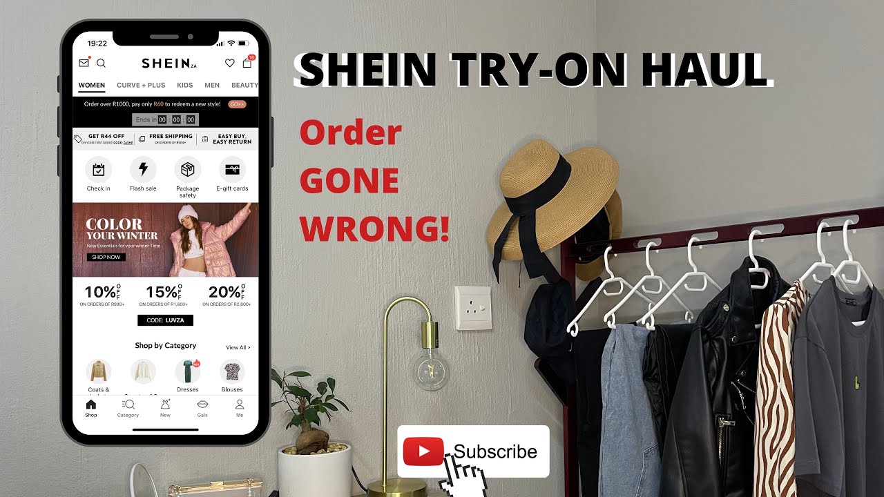 SHEIN TRY-ON Haul | First YT Video #southafricanyoutuber # ...