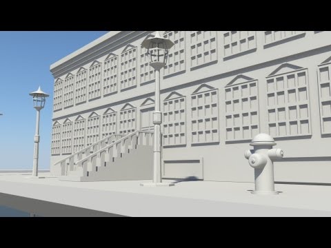 Maya Modeling Tutorial-Modeling a Street part-7 - YouTube