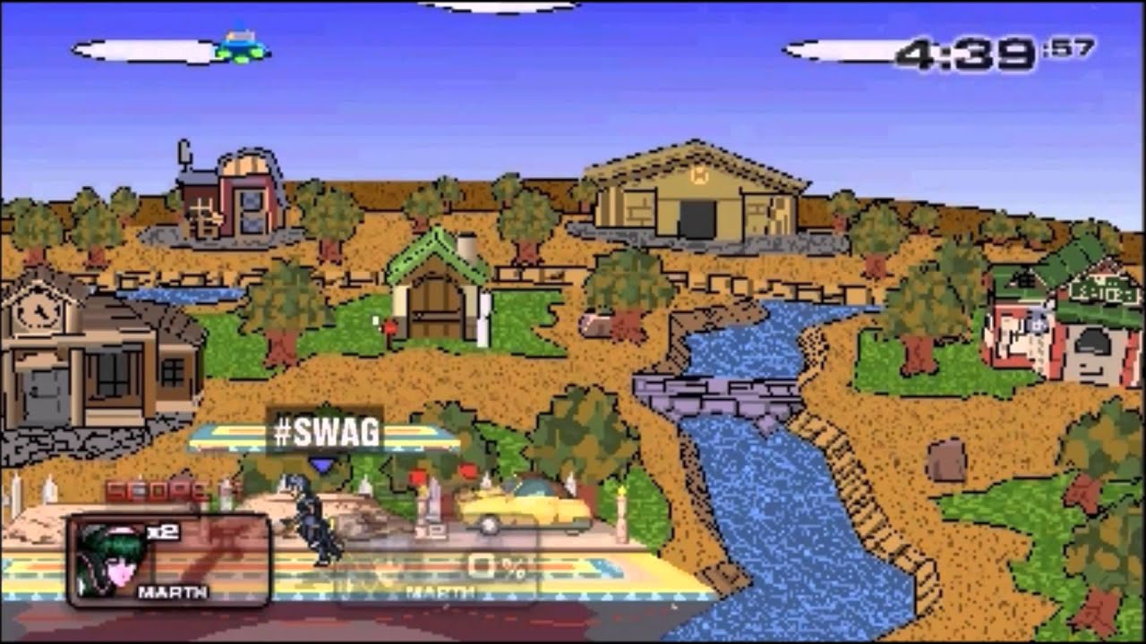 SSF2 v0.9b Online Mode - Marth(Masterp443) vs Marth(KatchTheDonut/Bro-A ...