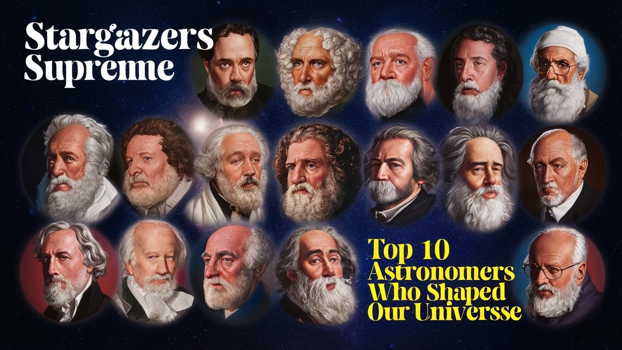 Stargazers Supreme: Top 10 Astronomers Who Shaped Our Universe # ...