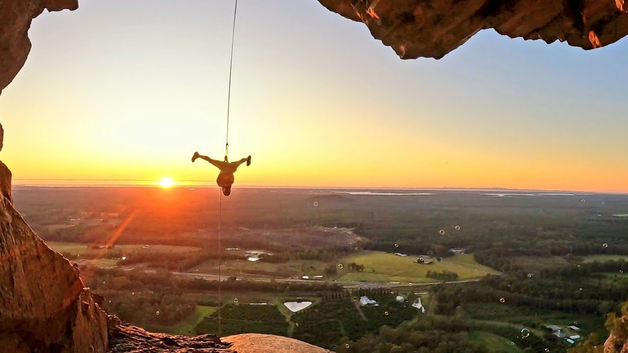 Abseiling fun - YouTube