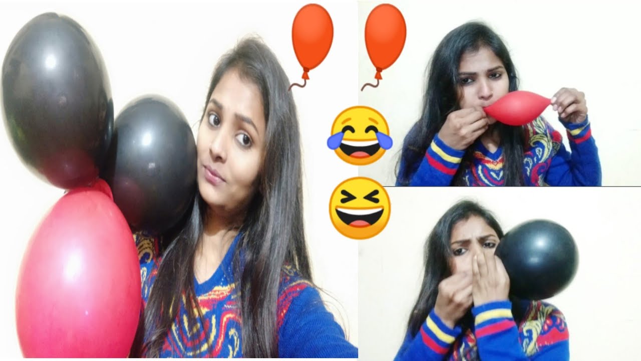 Balloons Inflating Funny Challenge😂|| Requested Video|| - YouTube
