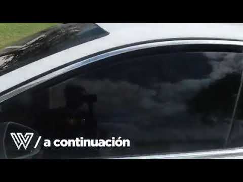 UN EN4NO CHOCA EL AUTO DE YAOE CABRERA \