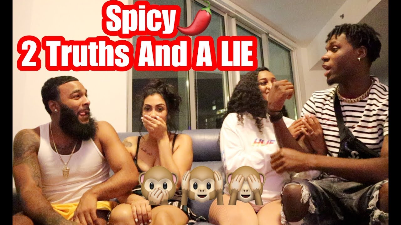 SPICY 2 TRUTHS AND A LIE CHALLENGE FT QUEEN AND CLARENCE!!! - YouTube