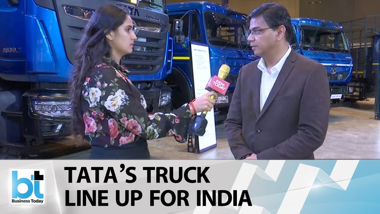 India’s first truck with advanced driver assistance system - YouTube