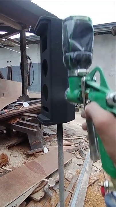 Proses cat bok column #short #bokspeaker - YouTube