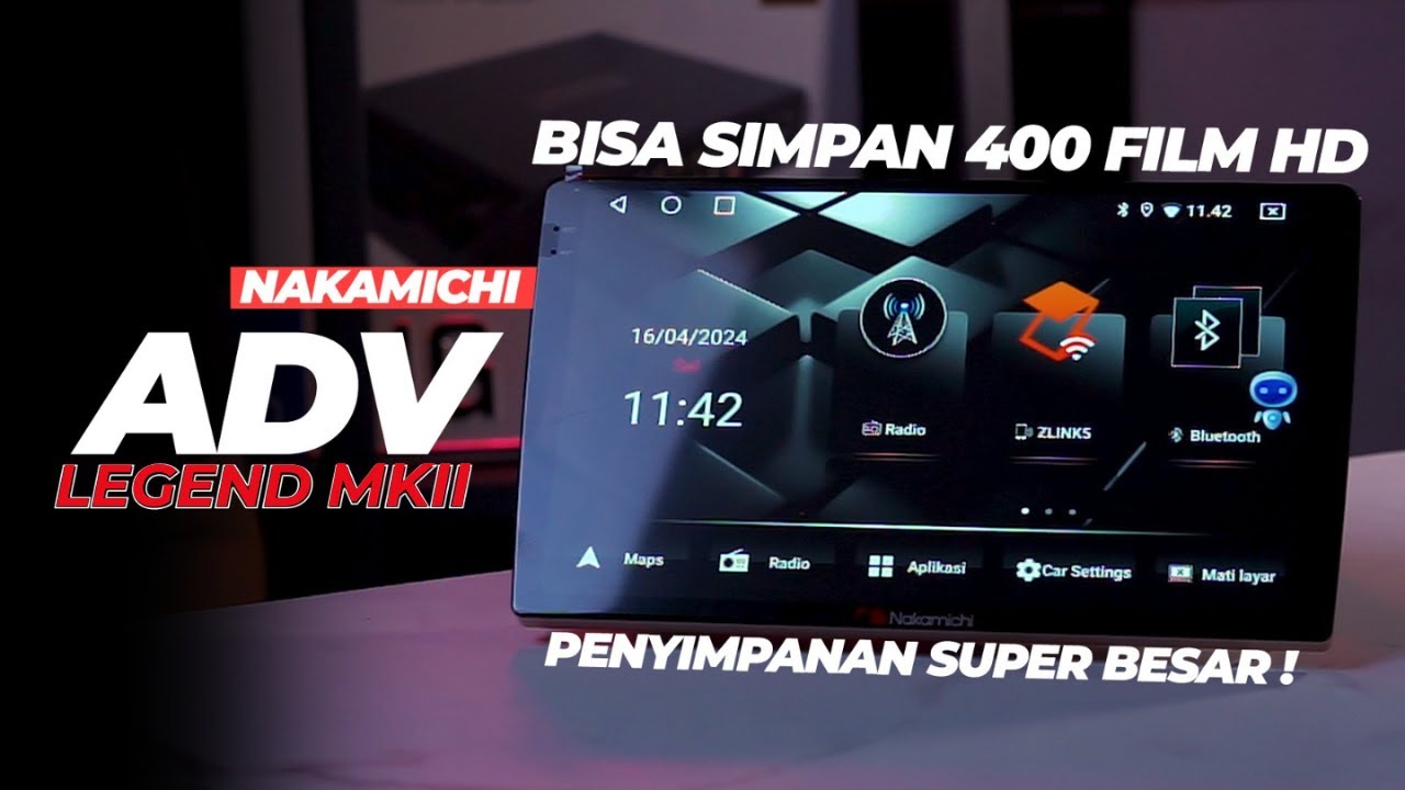 HU TERBAIKK DI 2024 || FULL REVIEW NAKAMICHI LEGEND ADV MKII - YouTube