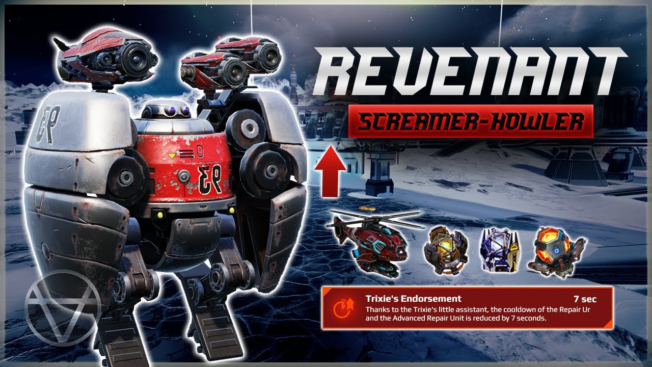 [WR] 🔥 Screamer Howler REVENANT (Buffed) – Mk3 Gameplay | War Robots ...