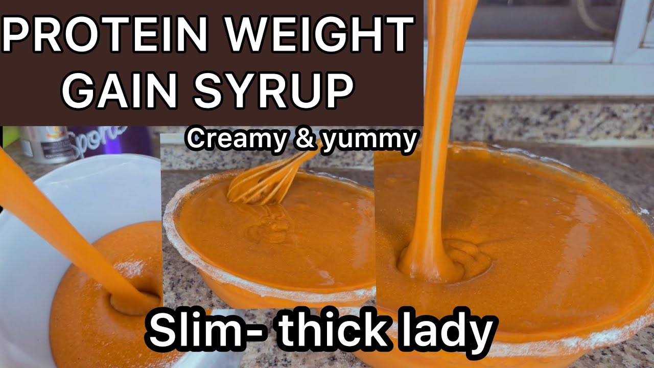 Special weight gain protein syrup recipe ||creamy & yummy ||Giveaway ️ ...