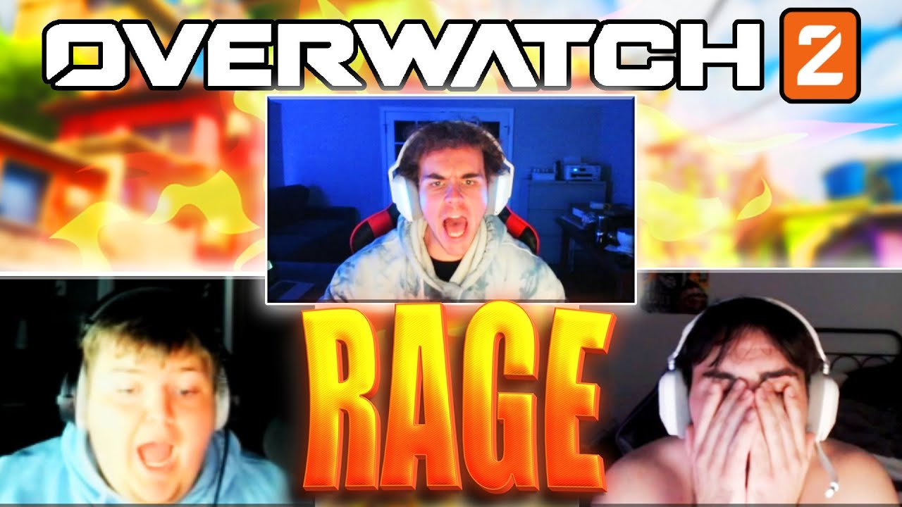 Overwatch 2 Rage and Funny Moments With Friends #30 - YouTube