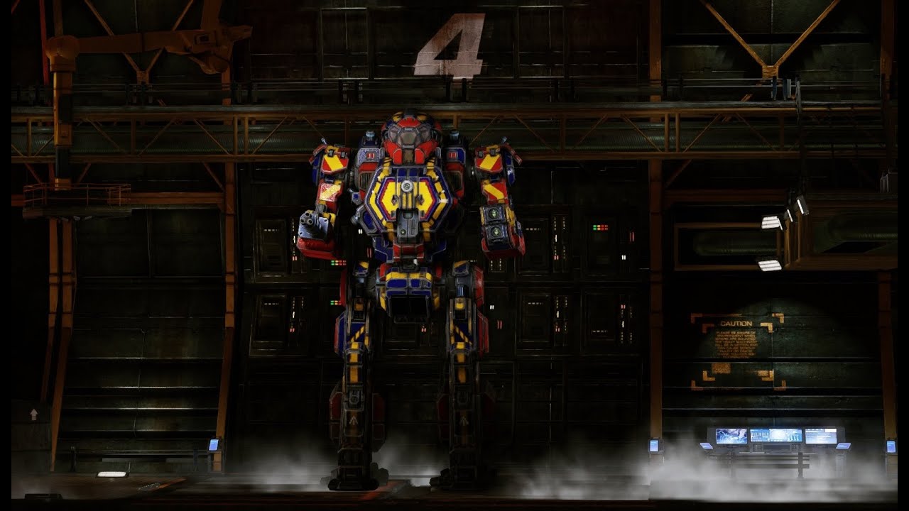 Mechwarrior Online Mech review The Enforcer 4R - YouTube