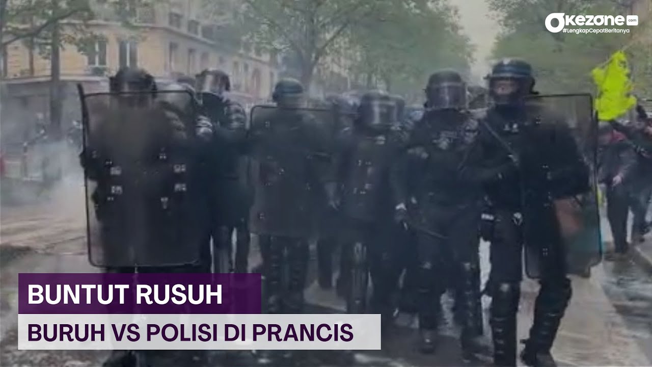 400 Polisi Luka, 540 Orang Ditangkap Buntut Rusuh di Prancis - YouTube