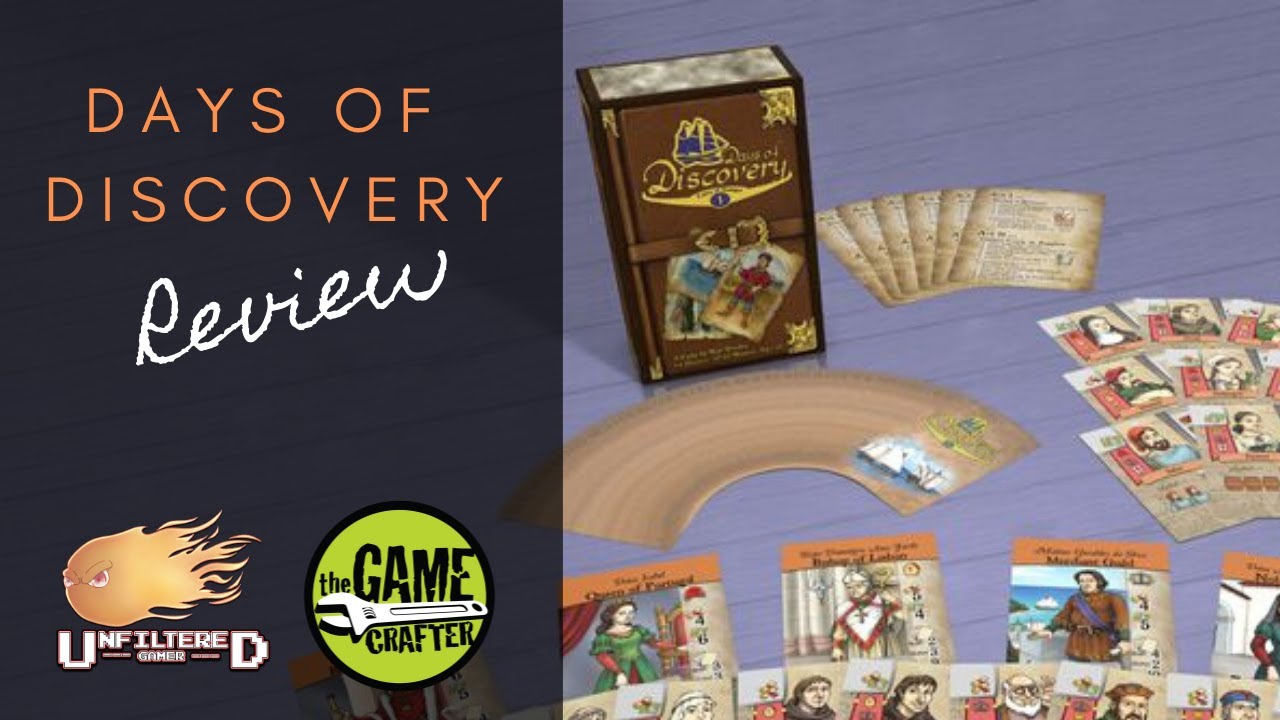 Days of Discovery - Board Game Review - YouTube