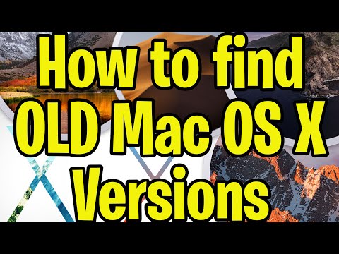 How to Find Old Versions of Mac OS X Installers to Download - Yosemite ...