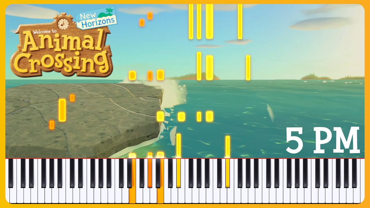 5 PM (Album Ver.) ~ Animal Crossing: New Horizons | Piano (+ Sheet ...