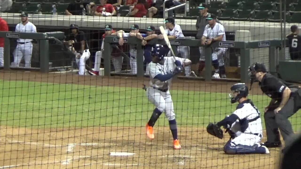 Ronny Simon, SS, Rays — Opens (2022 Arizona Fall League) - YouTube