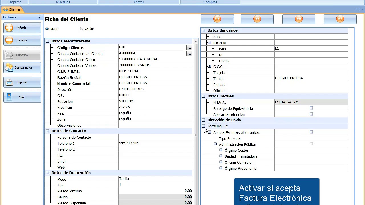 WontaGes Tutorial: Fichero de Clientes - YouTube