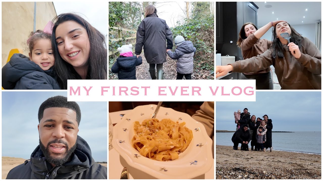 MY FIRST EVER YOUTUBE VLOG ♡WEEKLY VLOG | FAMILY TIME | BEACH WALKS ...