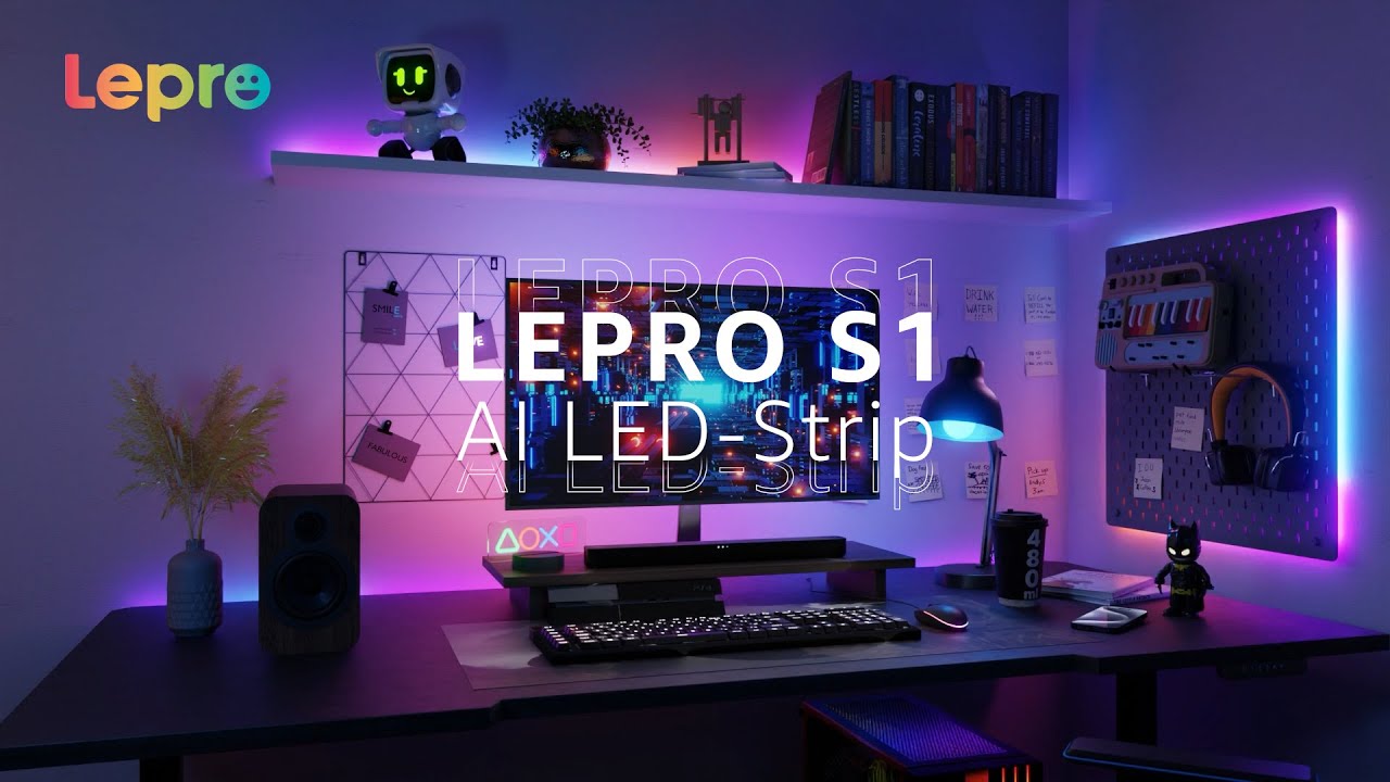 Lepro LED Strip S1, AI MagicColor, Smart LED Streifen, AI-Generierte ...