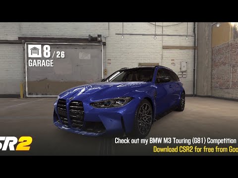 CSR2 BMW M3 Touring (G81) Competition Prestige Cup Walkthrough with ...