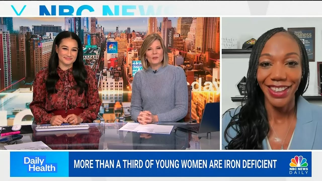 Dr. Curry-Winchell on NBC News: Iron Deficiency's in Women - YouTube