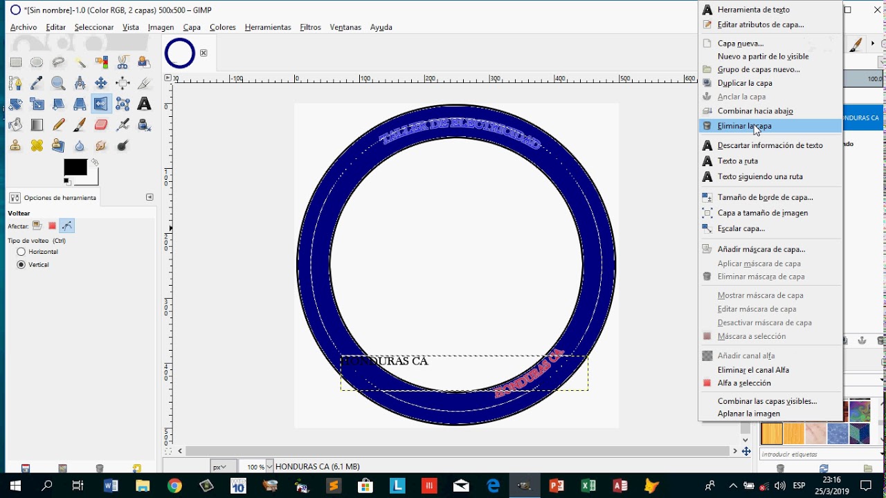 Como Hacer Un Logo Circular En GIMP Rapido Y Facil YouTube como-hacer-un-logo-circular-en-gimp-rapido-y-facil-youtube