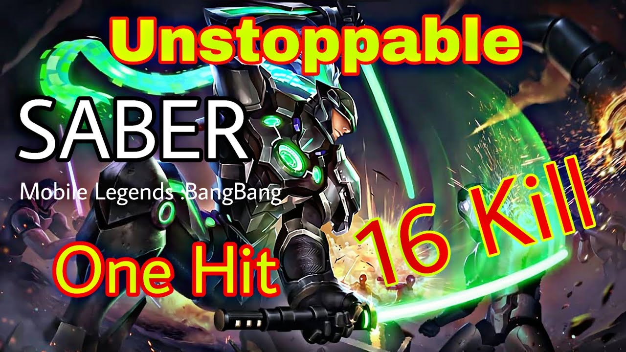 SABER One Hit Best Build Items 2022 | SABER COMBO 2022 | Mobile Legends ...